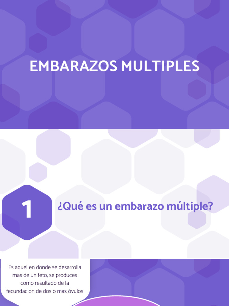 EMBARAZOS MULTIPLESs | PDF | El embarazo | Gemelo