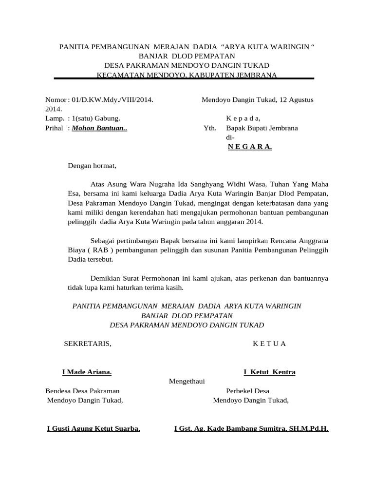 DADIA Arya Kuta Waringin | PDF