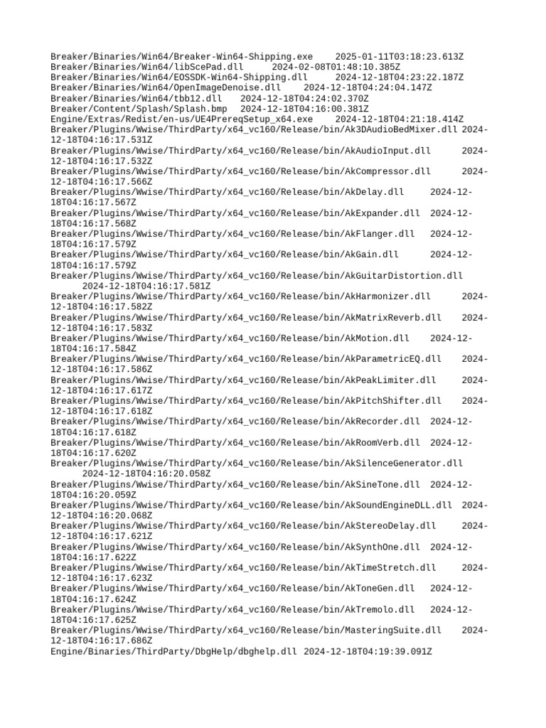 Manifest NonUFSFiles Win64 | PDF | Computer Data | Software Development