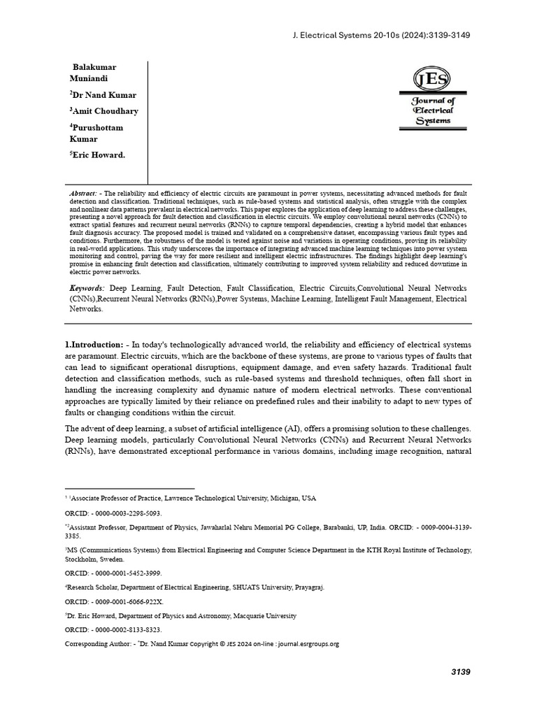 Deep Learning Based Fault Detection and Classification | PDF | Deep ...