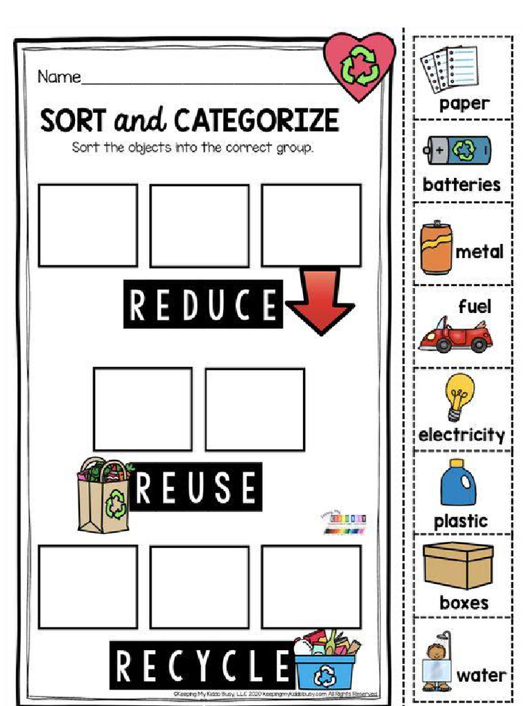 Reduce, Reuse & Recycle | PDF