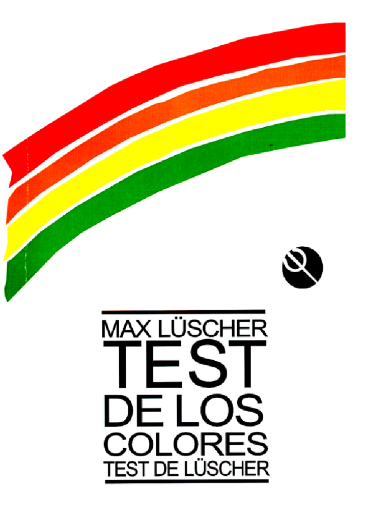 Test de Luscher.pdf COLORES | PDF | Color | Rojo