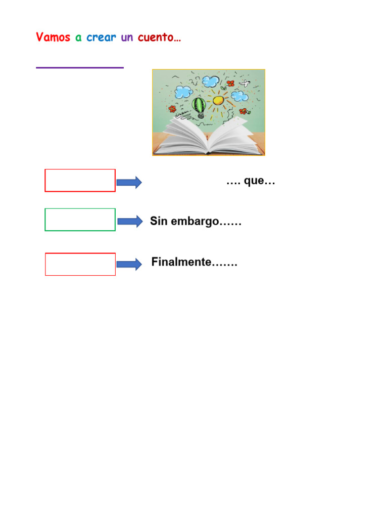 Vamos a crear un cuento | PDF | Aves