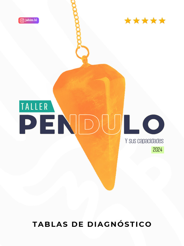 Tablas Diagnóstico Péndulo Holístico | PDF | Sicología