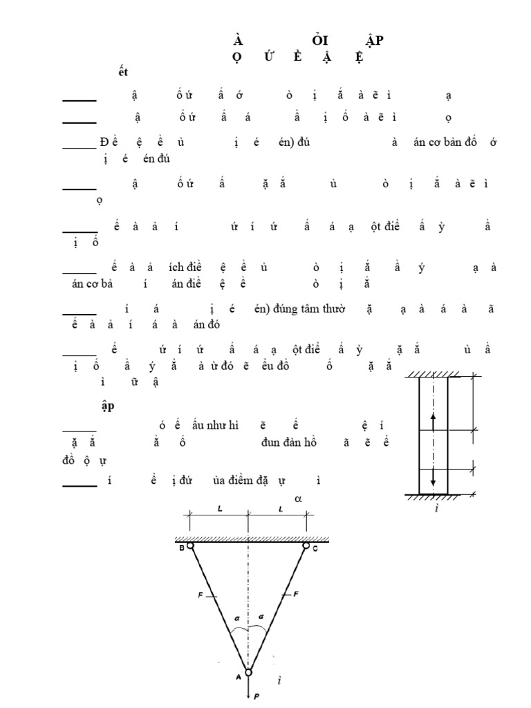 Ngân Hàng Cau Hoi SBVL | PDF