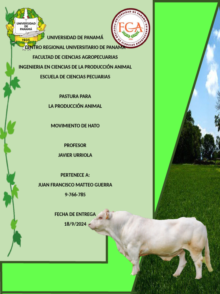 Movimiento y Composición del Hato Ganadero | PDF | Vacas | Organismos