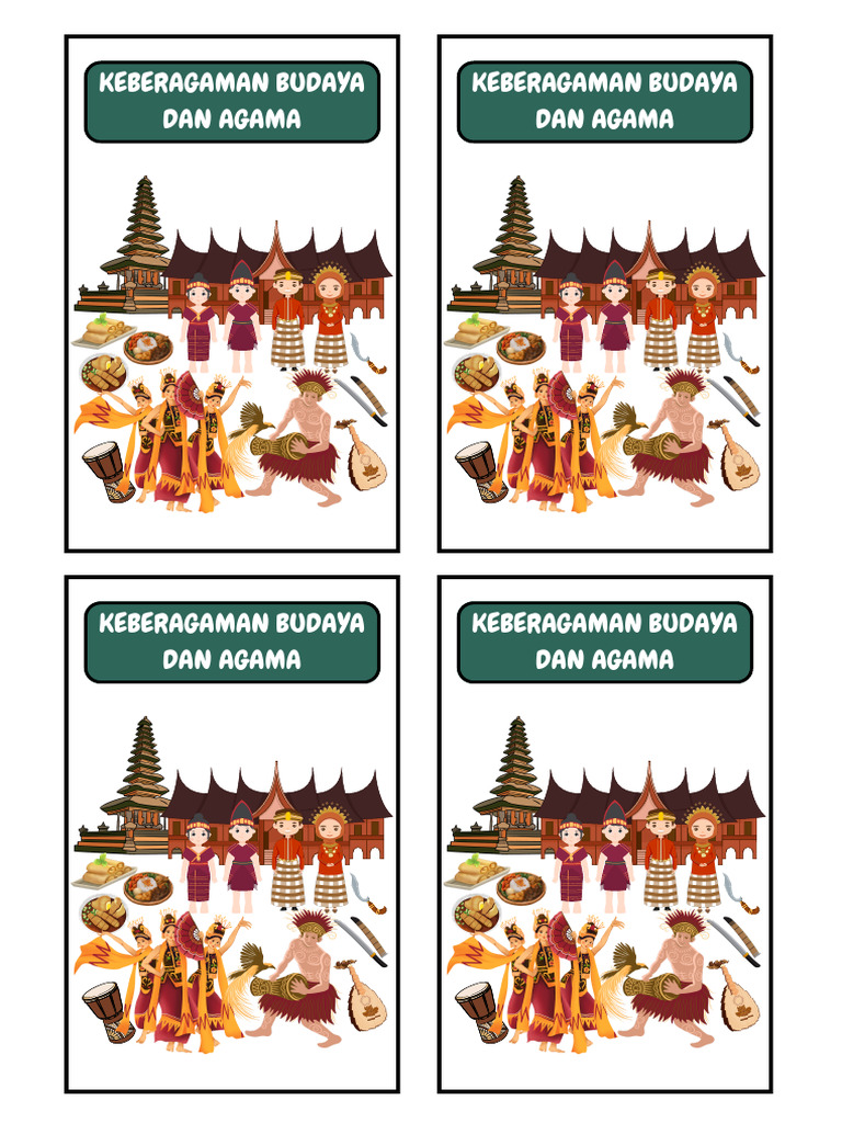 LKPD Keberagaman Budaya Dan Agama | PDF