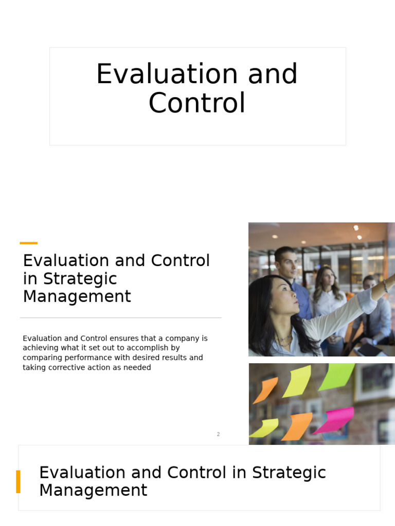 Strategic Management Evaluation & Control | PDF | Risk | Equity (Finance)