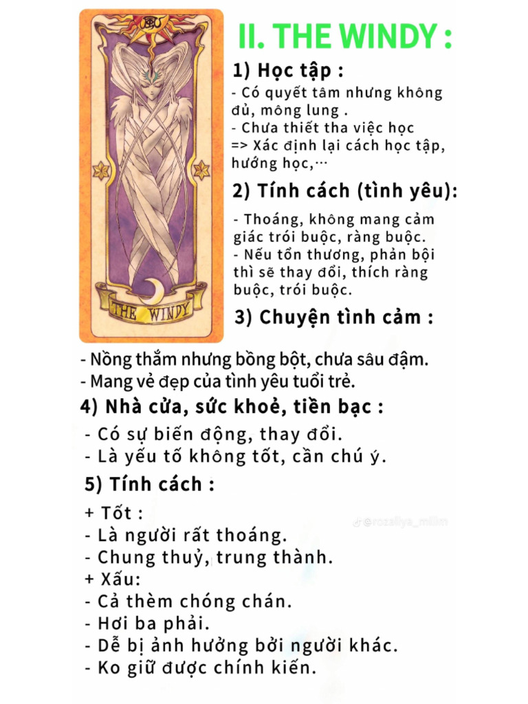 ý Nghĩa Học Bài Clow Sakura | PDF