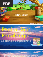 Tagalog Prepositions | PDF