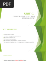 Grade 9 Chemistry Unit 4 | PDF | Chemical Substances | Stoichiometry