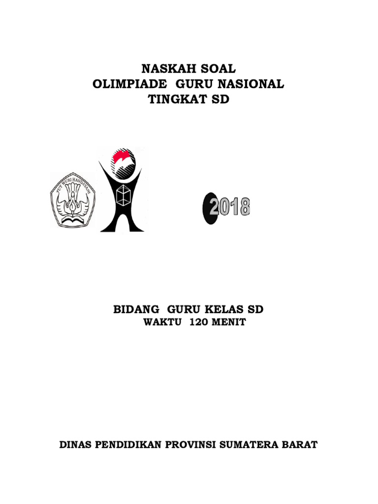 SOAL OGN Guru Kelas SD Tematik | PDF