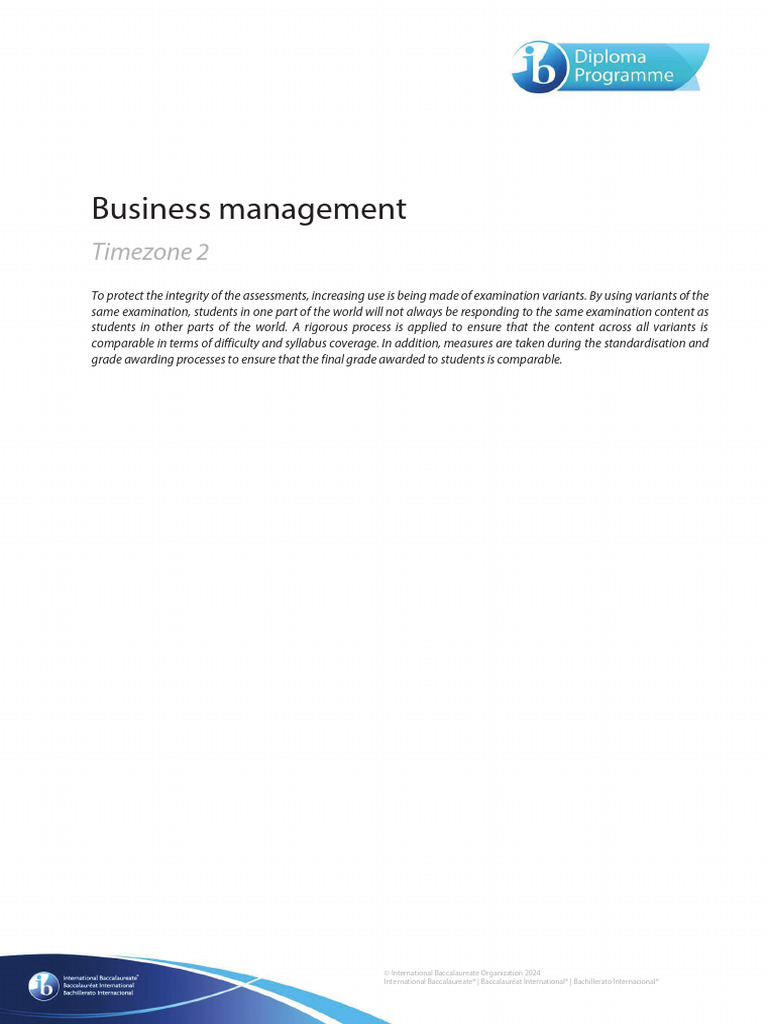 Subject Report 2024-Business | PDF | Net Present Value