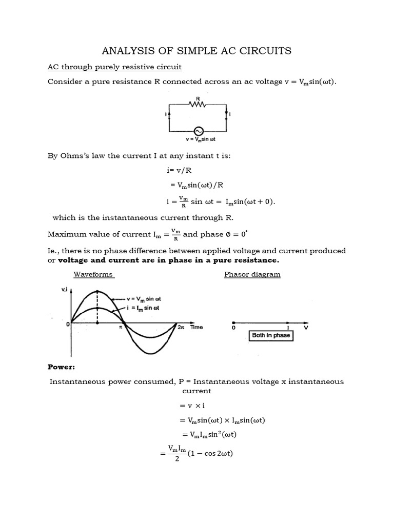 BEE_MODULE_2_PART_2 | PDF | Electrical Impedance | Capacitor