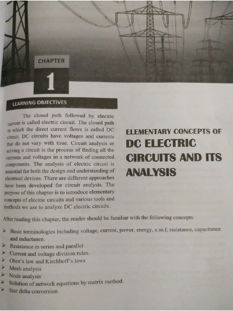Module 1 Electrical S1 | PDF