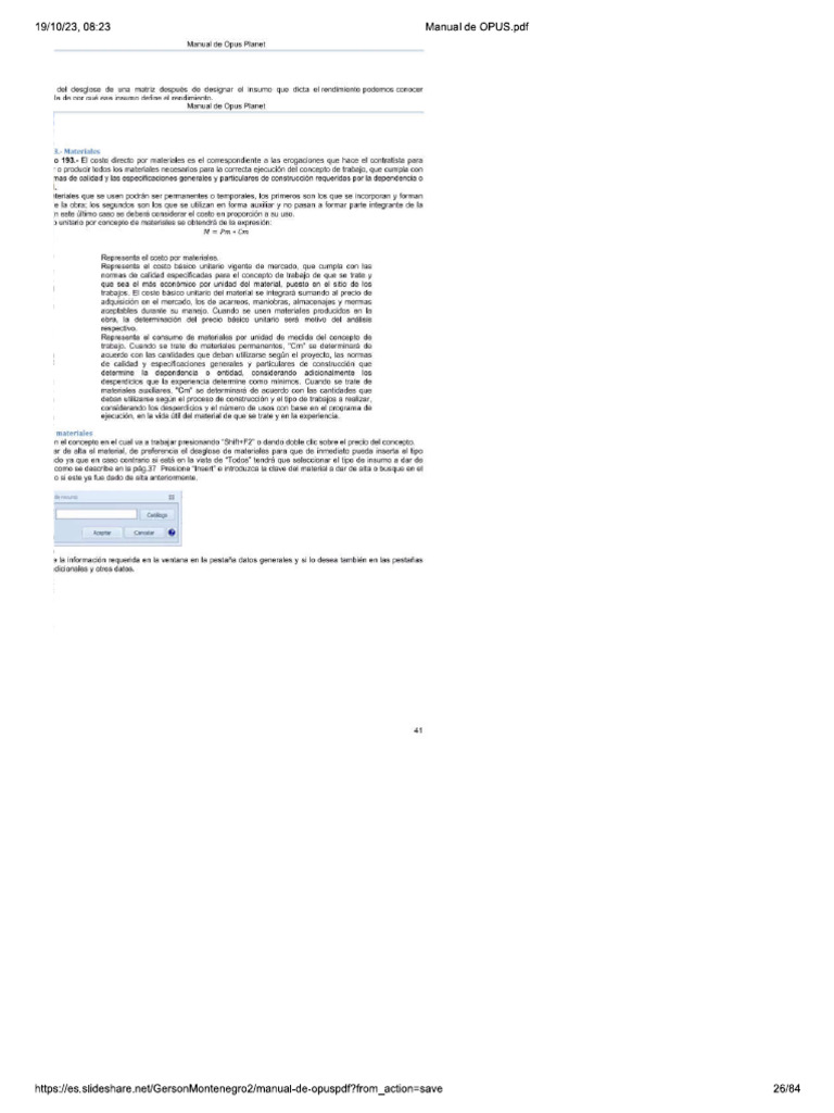 Manual de OPUS | PDF