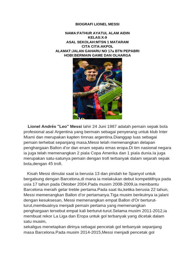 BIOGRAFI TOKOH FAVORITE INFORMATIKA | PDF