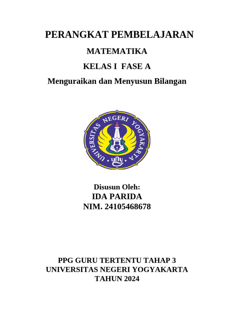 MODUL AJAR UKIN PPG IDA | PDF