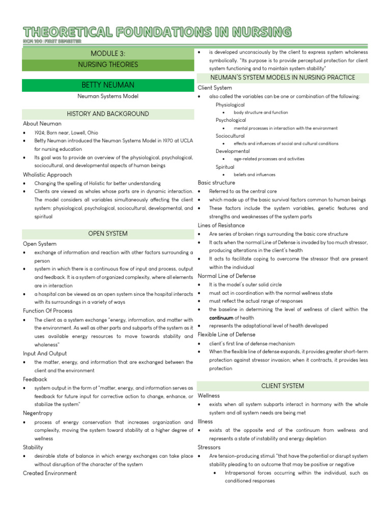 TFN-MODULE-3-final | PDF | System | Nursing