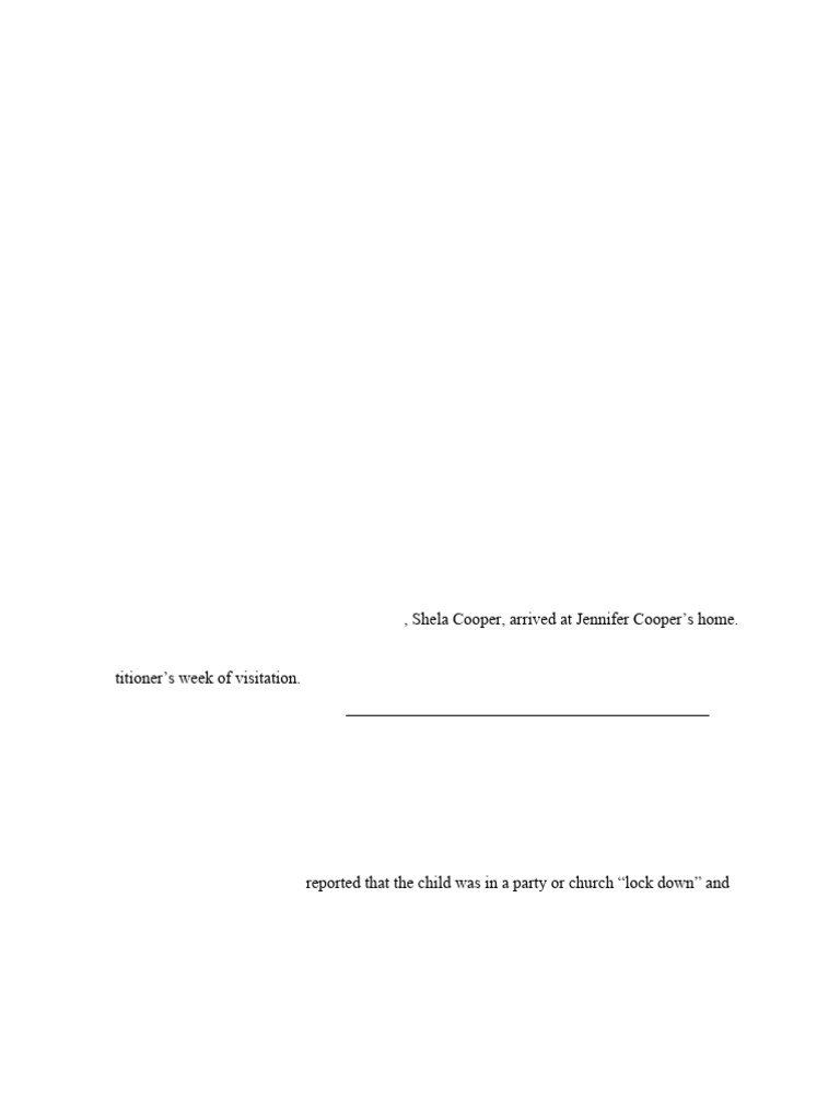 Amended Petition 2023 07 25 | PDF | Legal Guardian | Contact (Law)