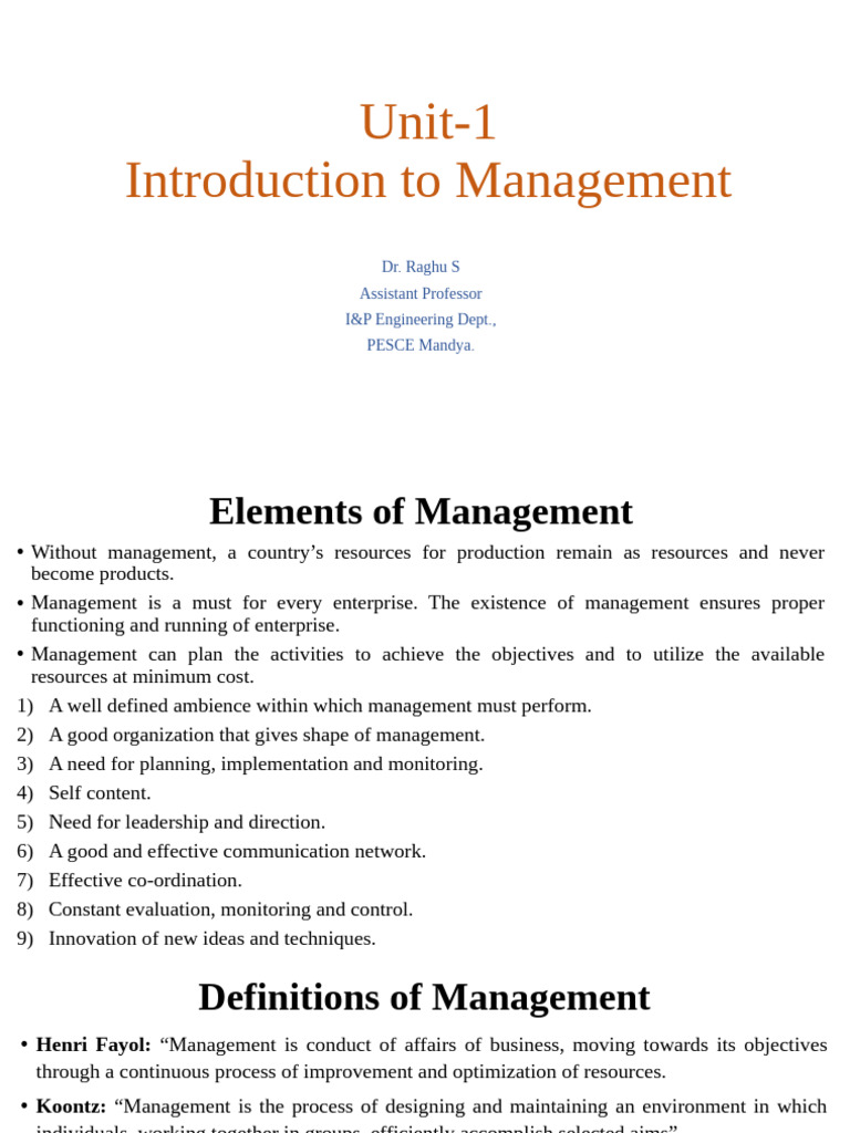 Unit-1 M&E | PDF | System | Economies