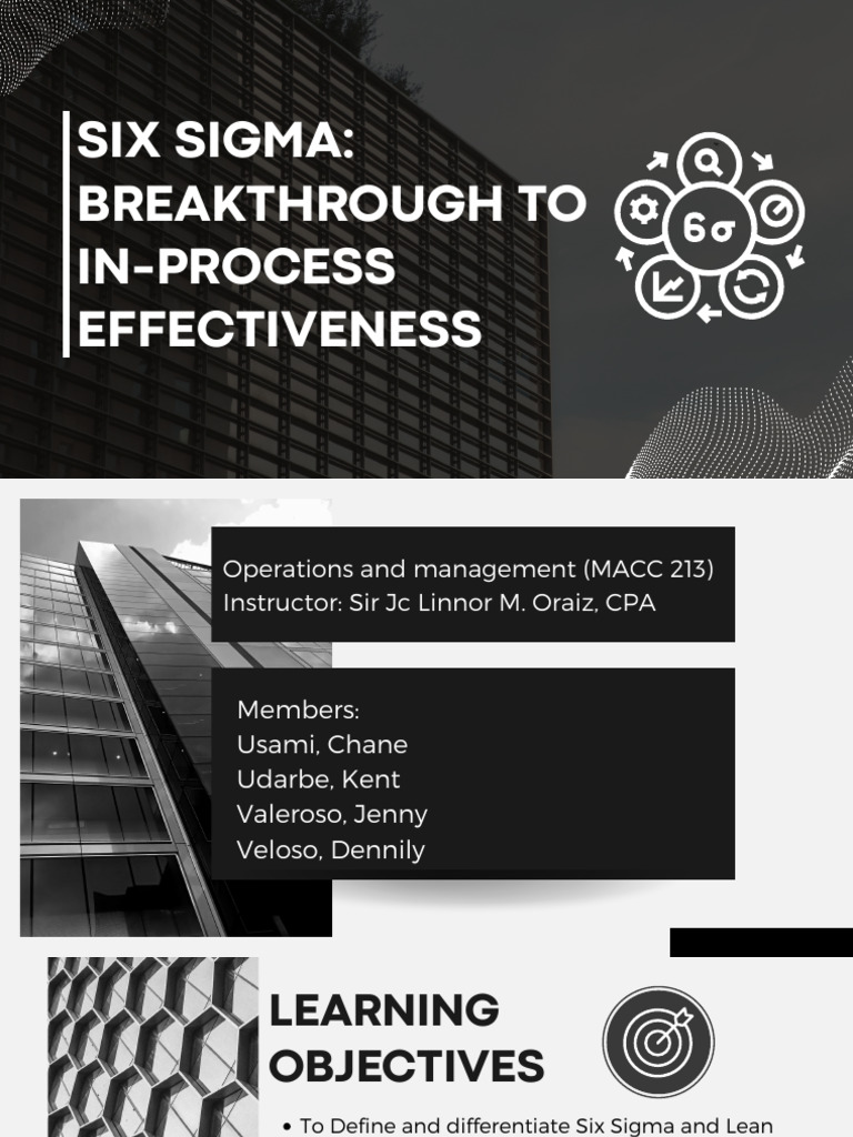 Six Sigma Group Reporting 20241218 223900 0000 | PDF | Six Sigma ...