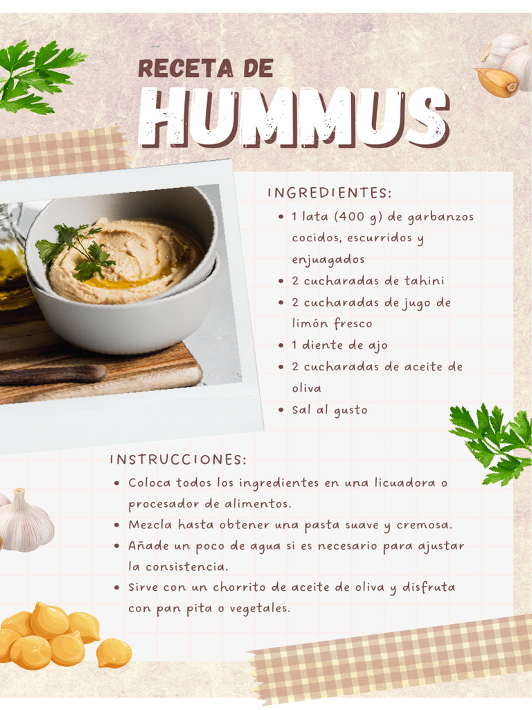 Hummus Crema | PDF