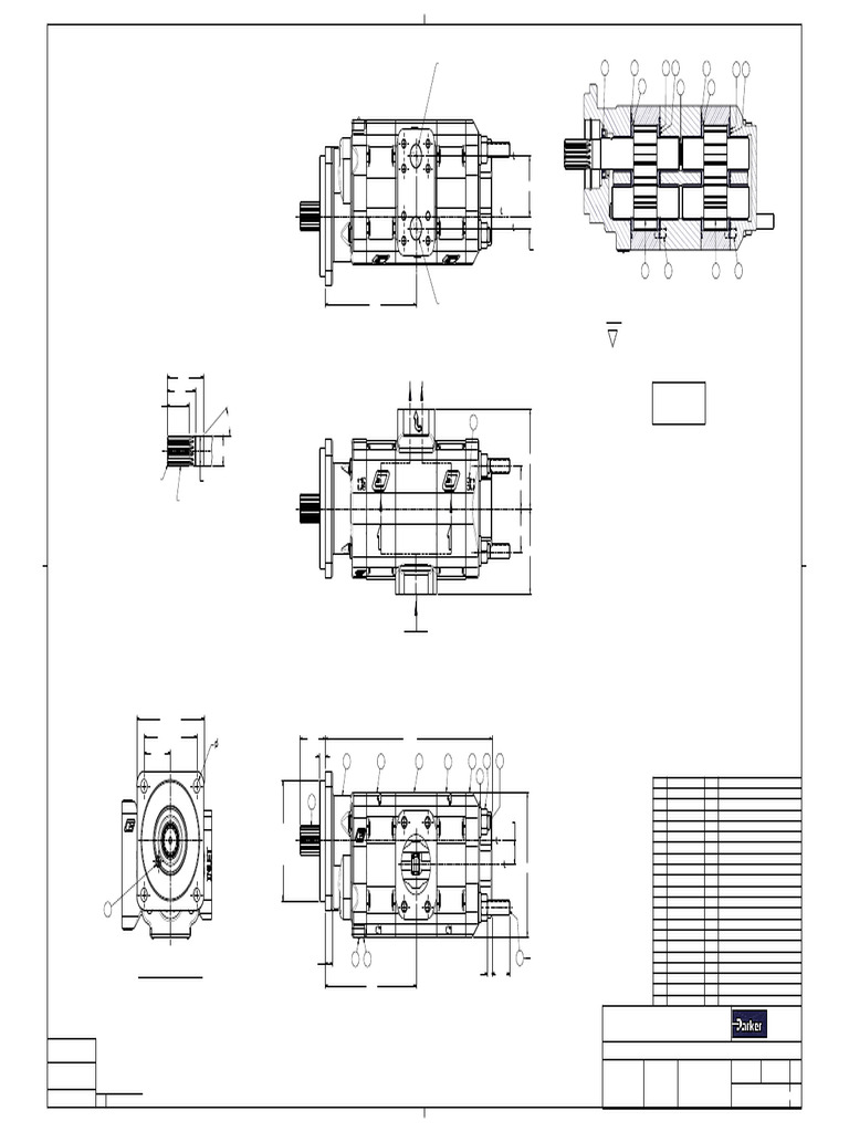 CCW Rotation: PGP350L278IBAB20-7HAAB20-1 | PDF | Mechanical Engineering ...