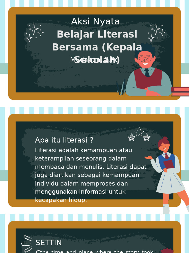 Aksi Nyata Literasi Membaca Bersama Kepala Sekolah | PDF Aksi Nyata Literasi Membaca Bersama Kepala Sekolah | PDF