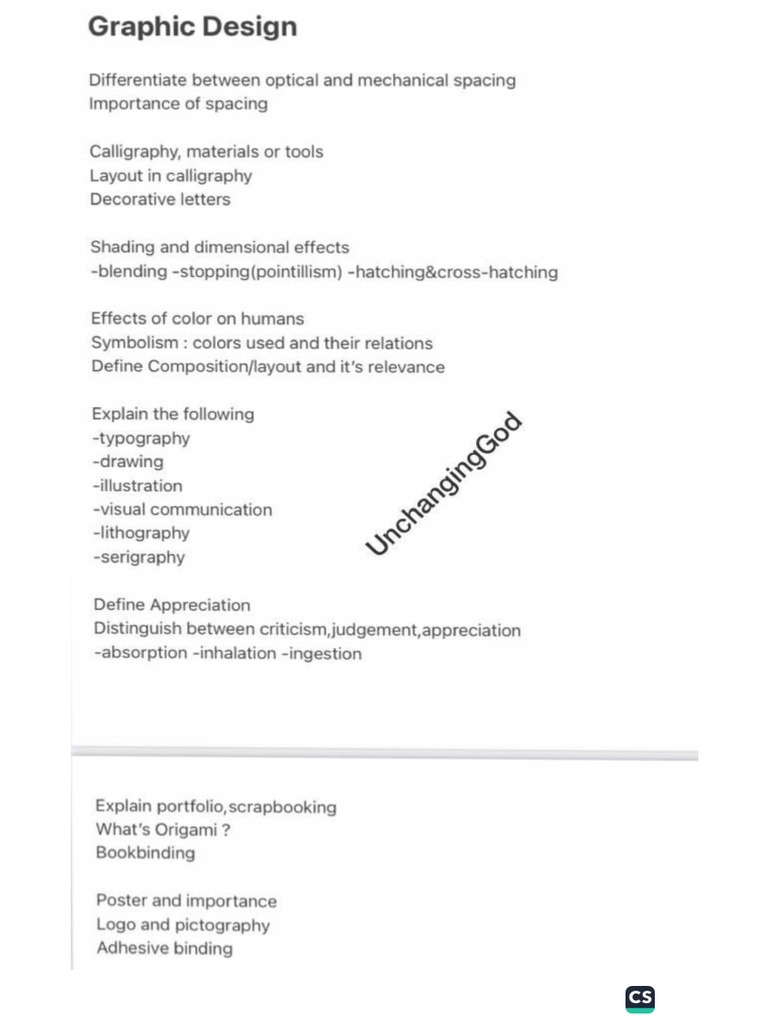 WASSCE 2025 Graphic Design Questions | PDF