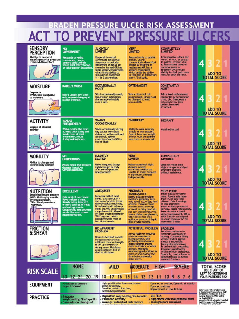 Braden Scale | PDF