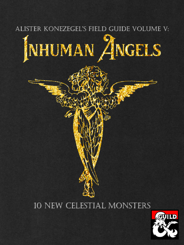 Alister Konezegel's Field Guide Volume 5 - Inhuman Angels | PDF ...