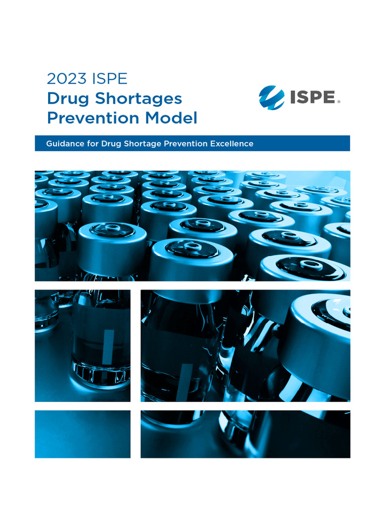 ISPE Drug Shortages Prevention Model （2023年版 英文） | PDF | Supply Chain ...