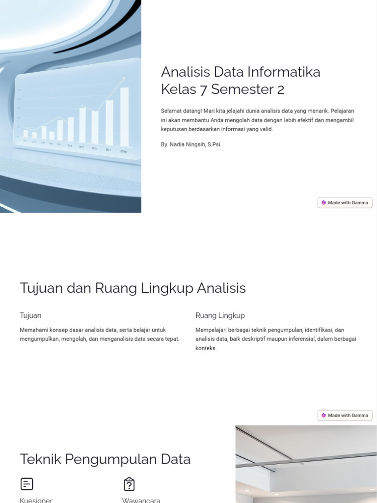 Analisis-Data-Informatika-Kelas-7-Semester-2 | PDF