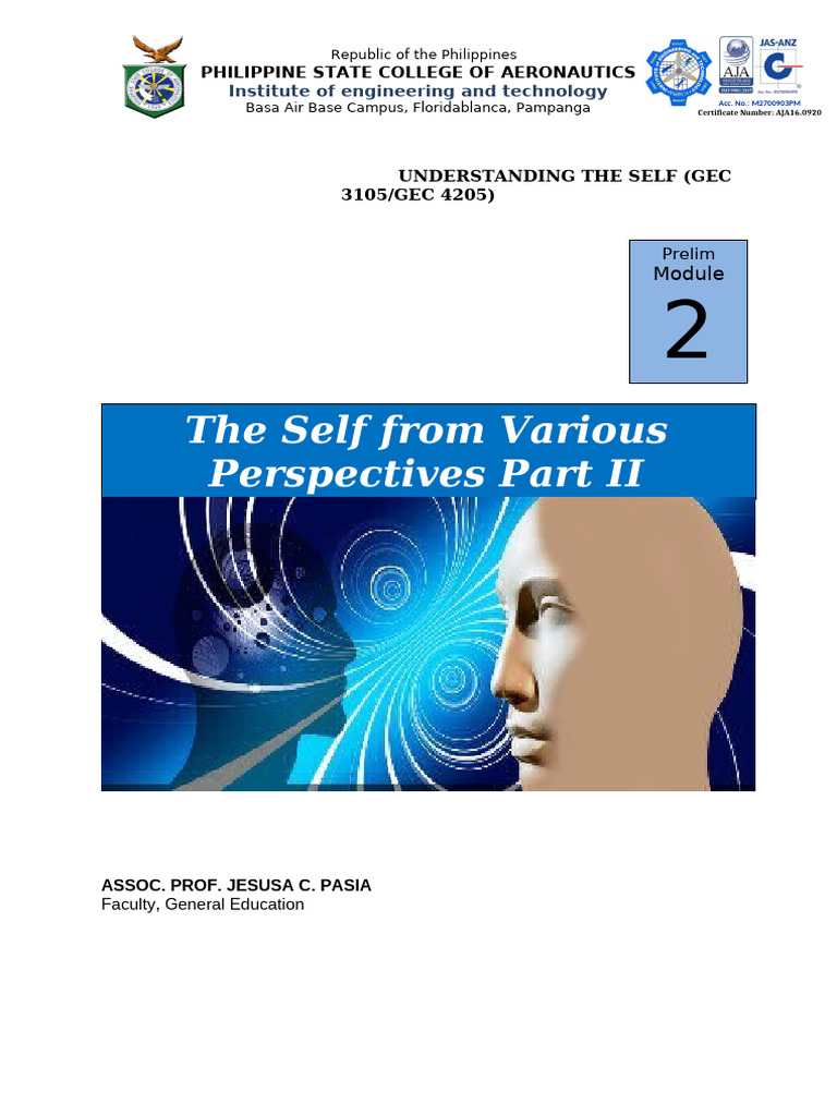 Gec 3105-Prelim-Module-No.2 | PDF | Ātman (Hinduism) | Confucianism