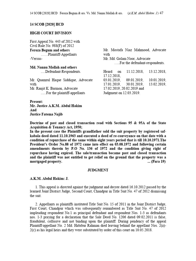 14_SCOB_HD_4 | PDF | Lawsuit | Justice