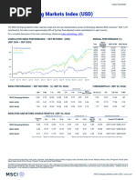 MSCI World Index Factsheet 2025 | PDF | Economies