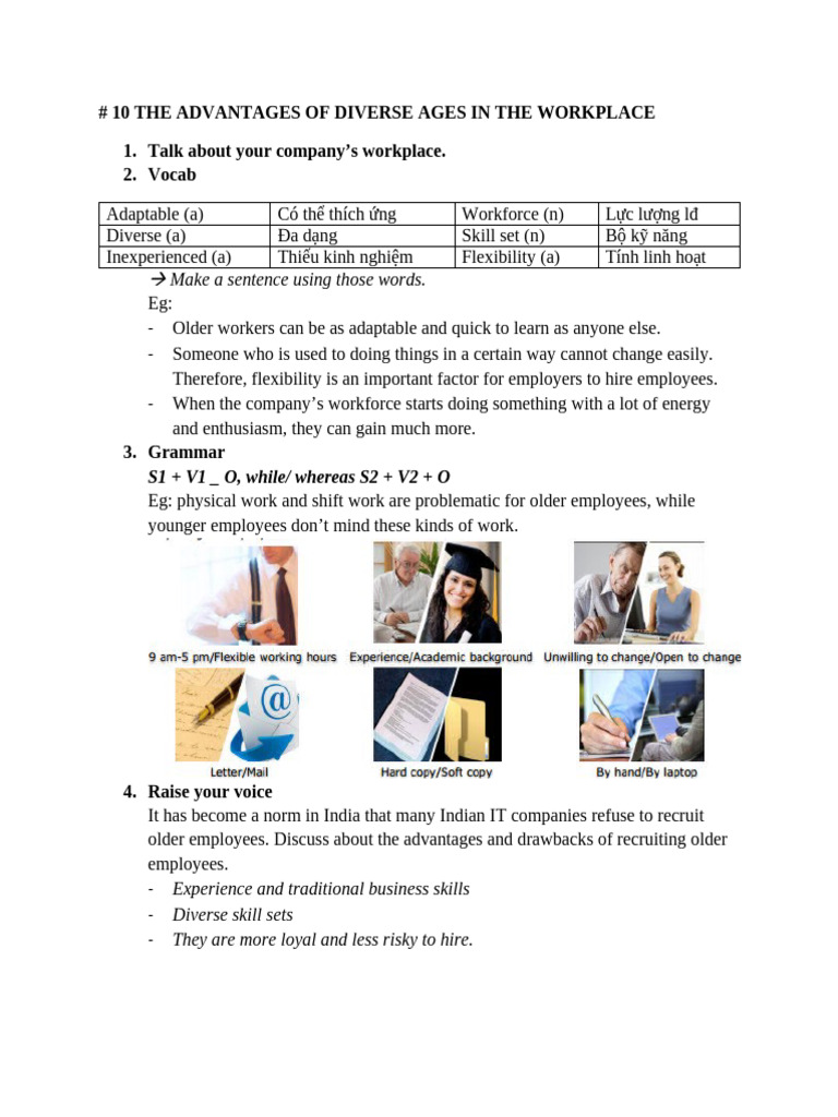 #10-The Advantages of Diverse Ages in the Workplace | PDF