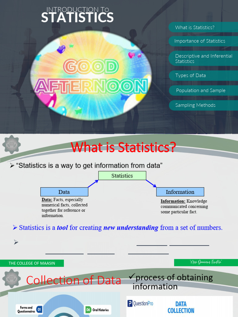 Chapter-1 statistic | PDF | Statistics | Sampling (Statistics) Chapter-1 statistic | PDF | Statistics | Sampling (Statistics)
