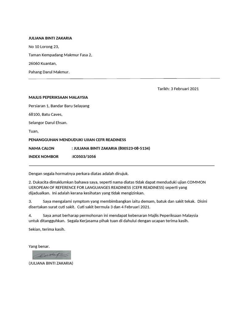Cefr Letter | PDF