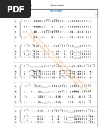 Not Angka Lagu Indonesia | PDF