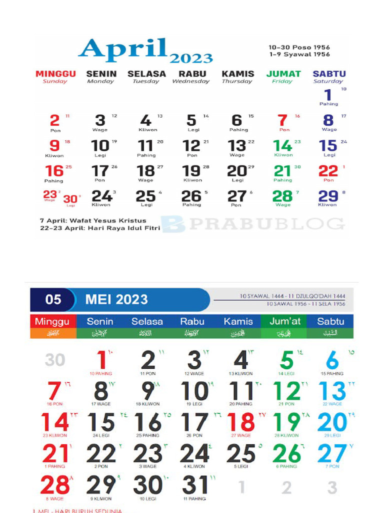 Kalender 2023 | PDF