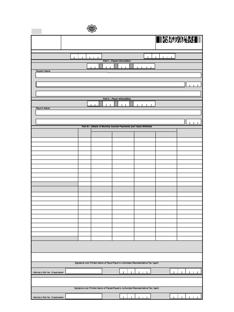 BIR 2307 # 100660-2024-039 MACK | PDF | Taxes | Payments