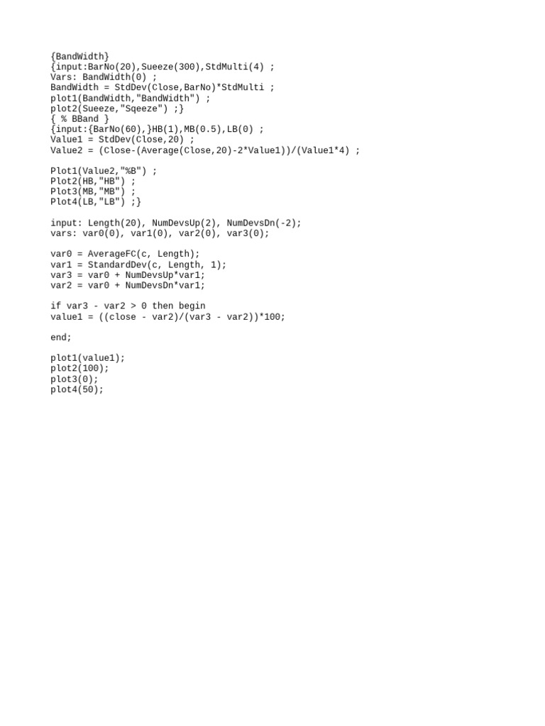 【MultiCharts訊號】%B | PDF