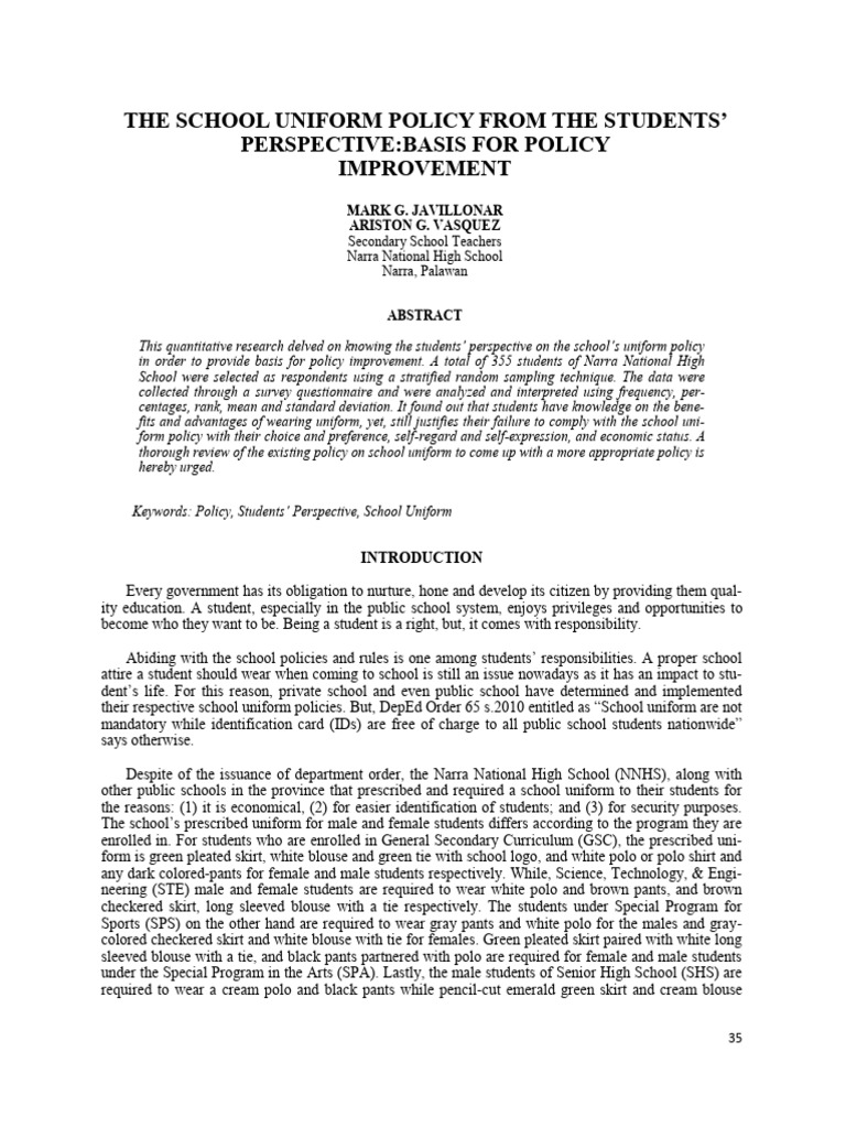 Global Researchers Journal | PDF