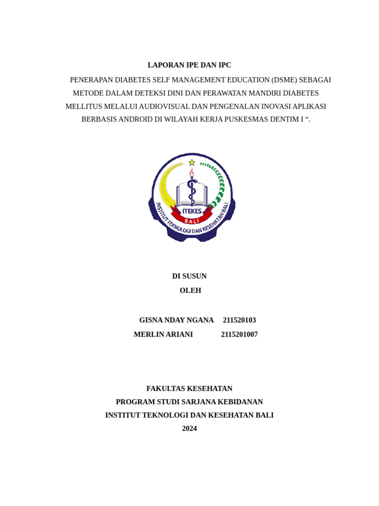 Laporan Ipe Dan Ipc | PDF