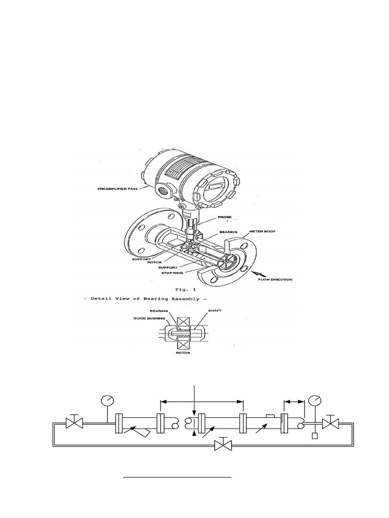 TURBINE METER SYSTEM SCHEMETIC DIAGRAM | PDF