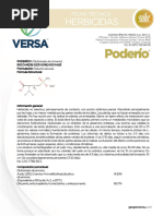 Ficha Tecnica Velfosato | PDF | Absorción (Química) | Agua