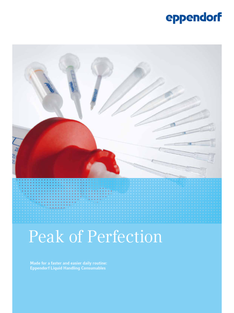 Liquid-Handling Brochure Consumables Peak-Perfection | PDF | Polymerase ...
