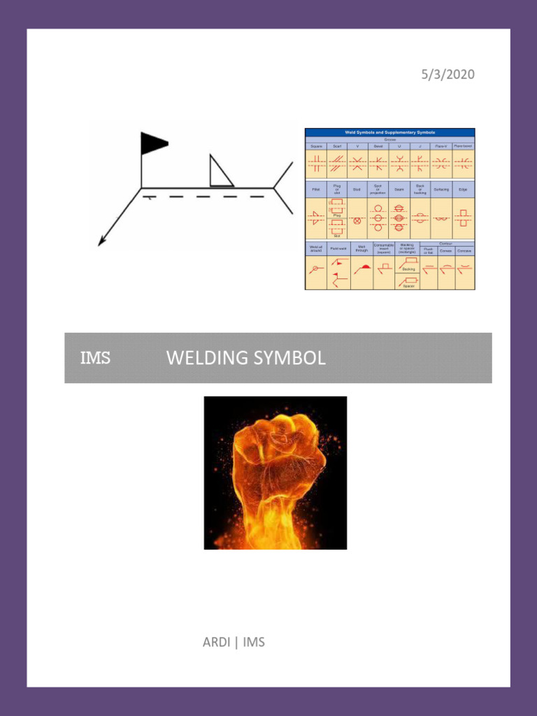 Panduan Simbol Pengelasan | PDF